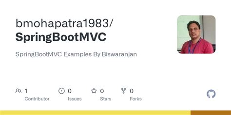GitHub Bmohapatra SpringBootMVC SpringBootMVC Examples By Biswaranjan