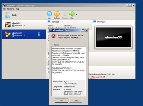System Installation Error When Installing Ubuntu In Oracle VirtualBox Ask Ubuntu
