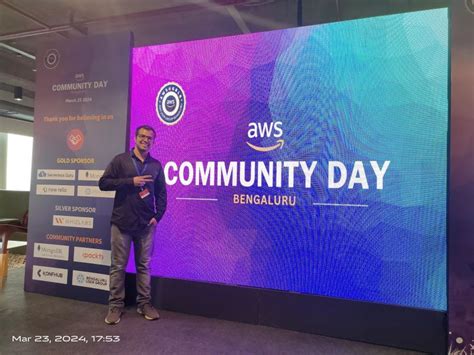 Bhavesh Wadhwani On Linkedin Awscommunityday Amazonoffice Networking