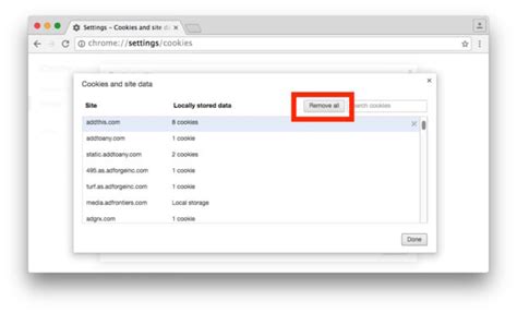 How To Delete Site Specific Cookies In Chrome For Mac