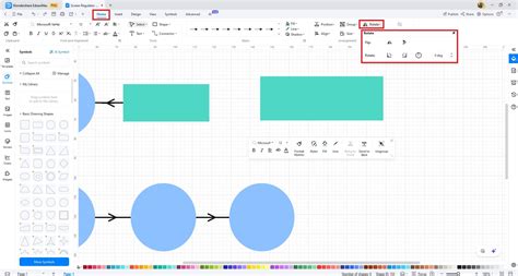 Adjust A Shape In EdrawMax