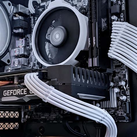 WHITE AMD Wraith Stealth Socket AM4 AM5 4 Pin Custom Painted Stock Cooler Multiple Qty