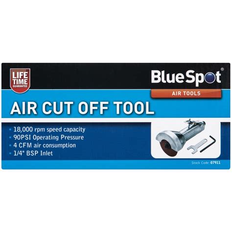 Blue Spot Tools Air Line Cut Off Metal Workers Tool 07911 Bluespot