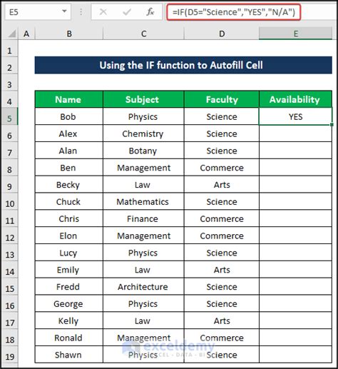 Autofill Cell Based On Another Cell In Excel 5 Easy Methods