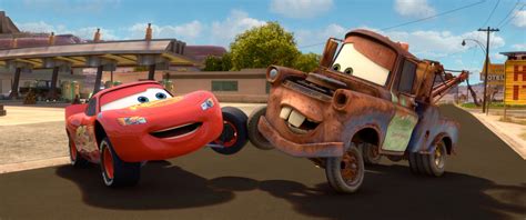 Mater And Lightning Mcqueen Cars 2