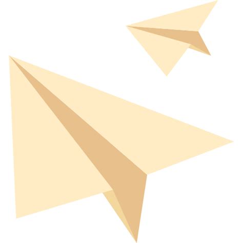 Бумажный самолетик иконка Generic Color Fill Freepik