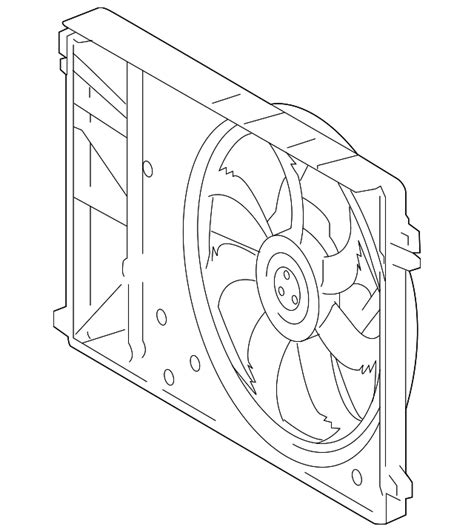 2025 2026 Toyota Camry Fan Assembly 16360 F0190 Toyota Parts Center