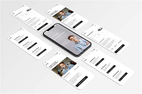 Nocode Developer Landing On Behance