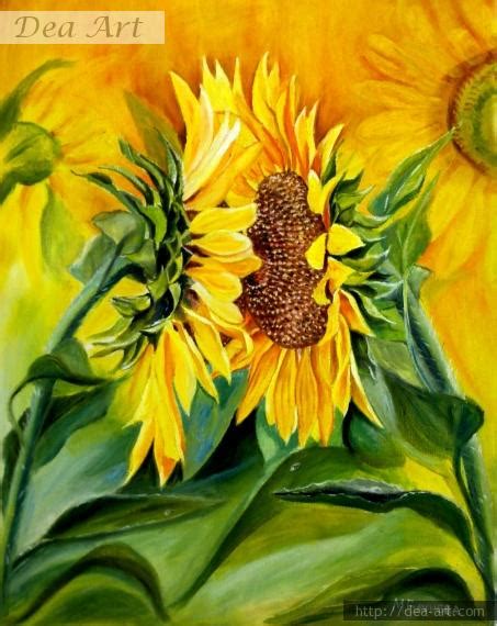 Картина Слънчогледи от МАРИАНА БАХНЕВА Дея Арт