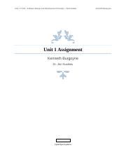IT Burgoyne Unit Assignment Docx Unit IT Software Design And Development