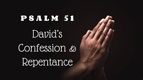 Psalm 51 Devotional Biblical Christianity