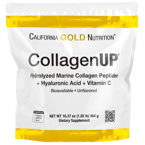 California Gold Nutrition, CollagenUP®, Hydrolyzed Marine Collagen Pep