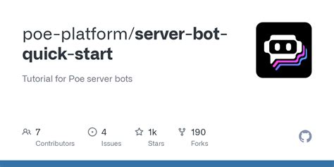server bot quick start image response bot py at main · poe platform