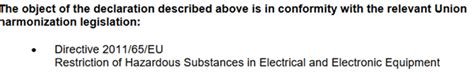Captivate Bswp Ceeu Declaration Of Conformity Aka Eu Doc Required