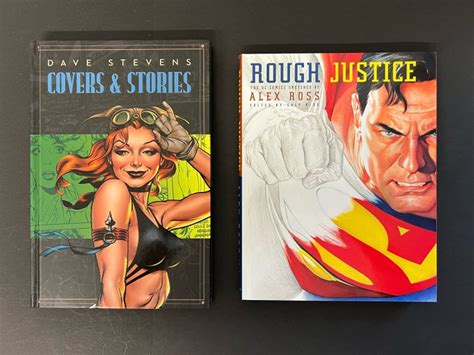 Alex Ross Rough Justice The Dc Comics Sketches Signiert Von Alex