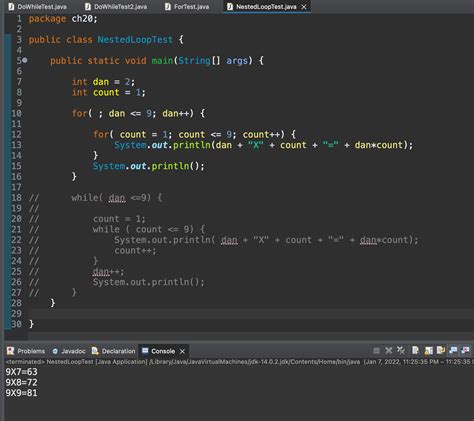 12일차 19 반복문 For문 20 반복문이 여러 번 포개진 중첩 반복문 21 중간에 멈추는 Break문 무시하고 계속 진행하는 Continue문