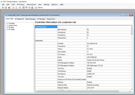 wlcca wireless lan config analyzer wireless troubleshooting tools