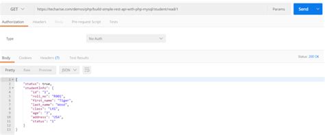 Build Simple Rest Api With Php And Mysql Tech Arise