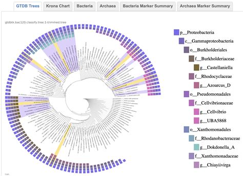 classify microbes with gtdb tk v2 3 2 kbase app