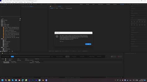 solved can t render in after effect because it can t clea adobe