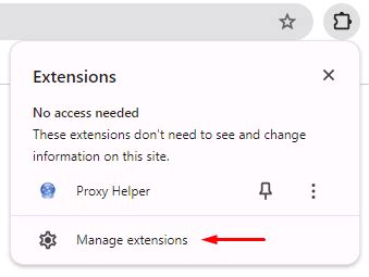 Setting Up Proxies In The Proxy Helper Extension For Chrome Browser