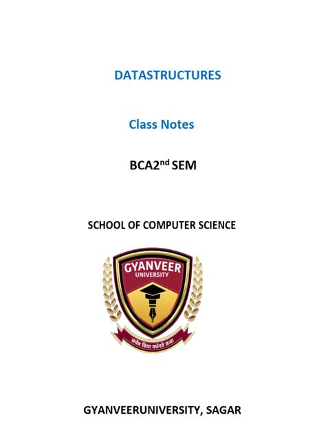bca 2 sem data structure notes pdf time complexity queue
