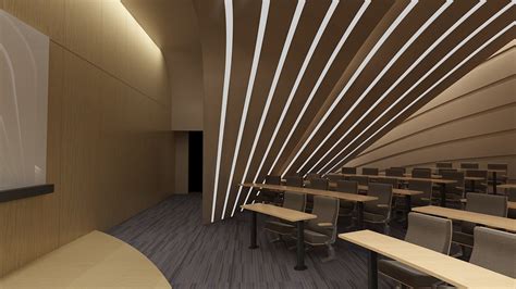 Circular Lecture Hall Model TurboSquid 2210299