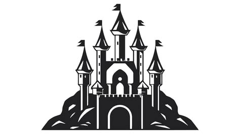 Disney World Clip Art Black And White