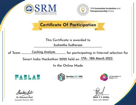 Sushmitha Sudharsan On Linkedin India University Cachinganalysts