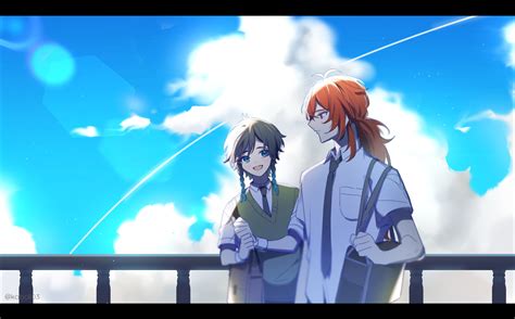 Venti And Diluc Genshin Impact Drawn By Kkopoli Danbooru