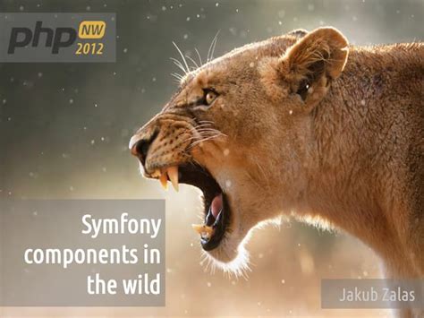 Symfony Components In The Wild Phpnw12 Pdf