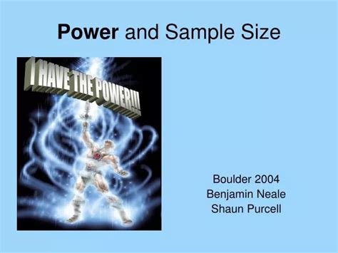 PPT Power And Sample Size PowerPoint Presentation Free Download ID 4632432