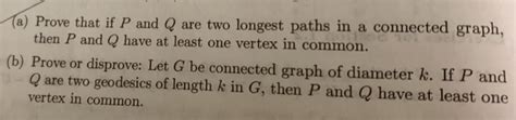 Solved Draw All Connected Graphs Of Order 5 In Which The