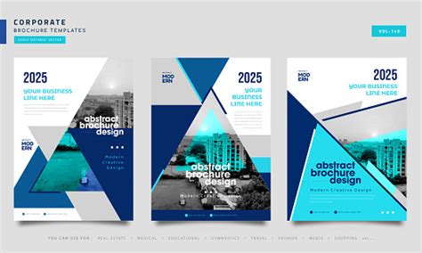 브로셔 플라이어 템플릿 레이아웃 배경 디자인 소책자 전단지 흰색 주황색 및 파란색 기하학적 배경 템플릿 A4 크기로 기업 비즈니스 연례 보고서 레이아웃 책자에 대한 스톡