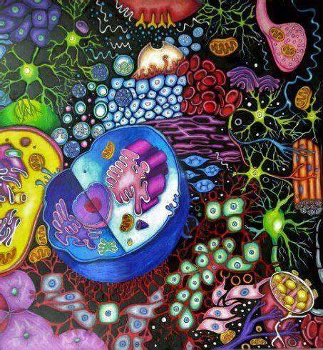 Cell Art Biology Art Microscope Art Bio Art