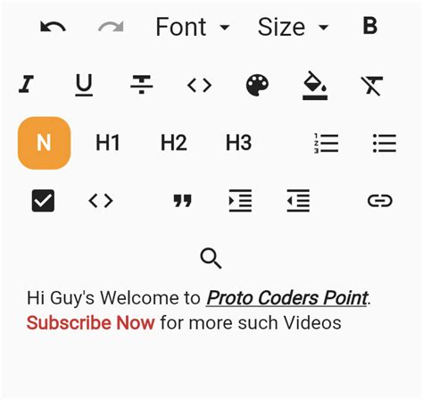 Flutter Quill Text Editor With Text Editing Toolbar
