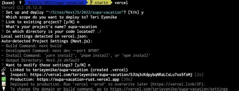 How To Use Vercel Cli For Deployment Dev Community