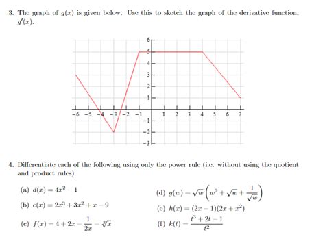 [Solved] . 3. The graph of g(x) is given below. Use this to sketch... | Course Hero