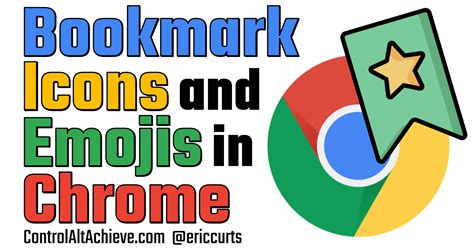 Control Alt Achieve Icons And Emojis For Bookmarks In Chrome
