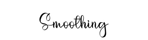 Smoothing Font FFonts Net