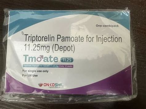11 25mg Tmoate Triptorelin Pamoate For Injection At ₹ 2500 Vial Triptorelin Injection In Wcl