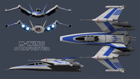 Star Wars A Wing Fighter