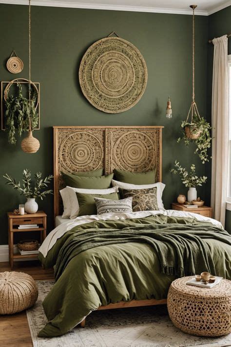Get Ready To Relax In Style With These 20 Olive Green Boho Style