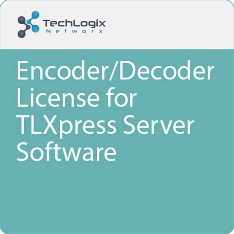 TechLogix Networx Year Encoder Decoder License TL TLX LIC B H