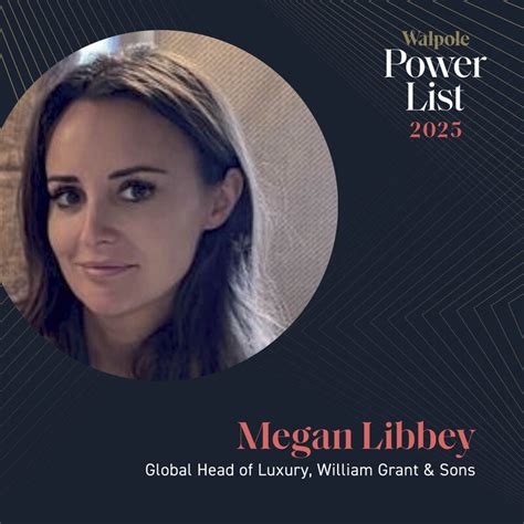 We Are Excited To Share That Megan Libbey Has Been Named On The Walpole