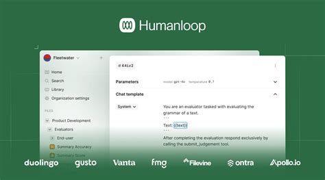 humanloop llm evals platform for enterprises