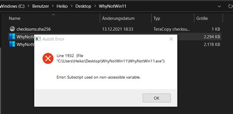 2430 Is Not Working · Issue 645 · Rcmaehlwhynotwin11 · Github