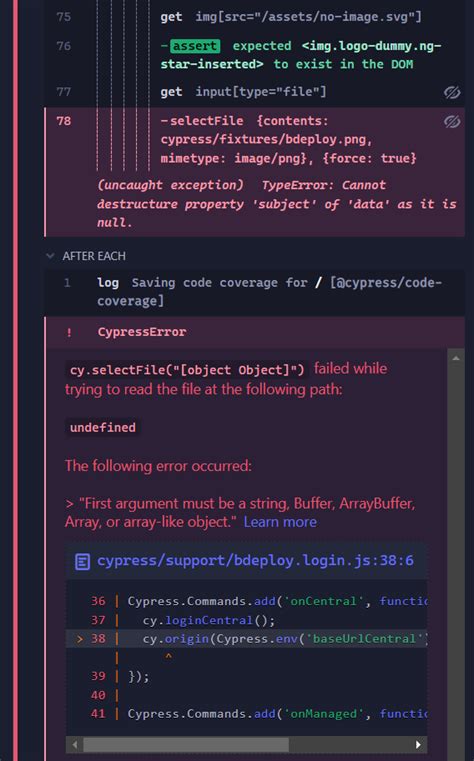 Cy SelectFile Within Cy Origin Not Working Correctly Issue Cypress Io Cypress GitHub