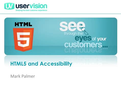 Html5 Accessibility Ppt